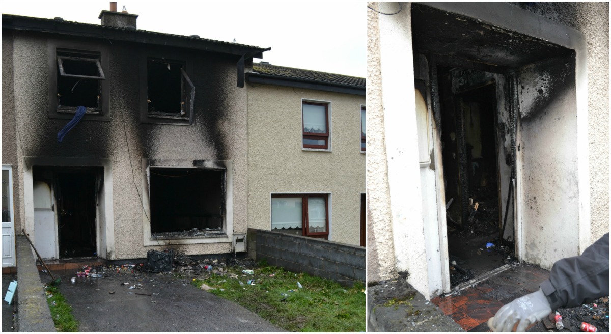 Woman forced to jump from top window of Tallaght home as fire rips ...