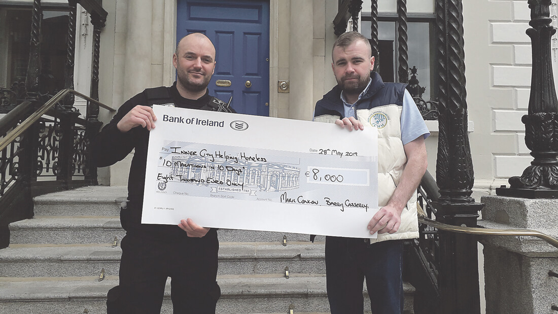 Despite restrictions athlete Mark raises €4,500 for Freya’s family ...