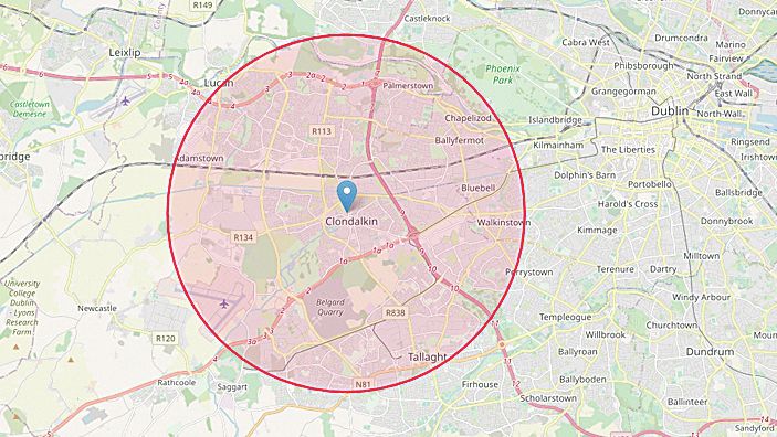 How far can you travel from your home in 5km | Echo.ie