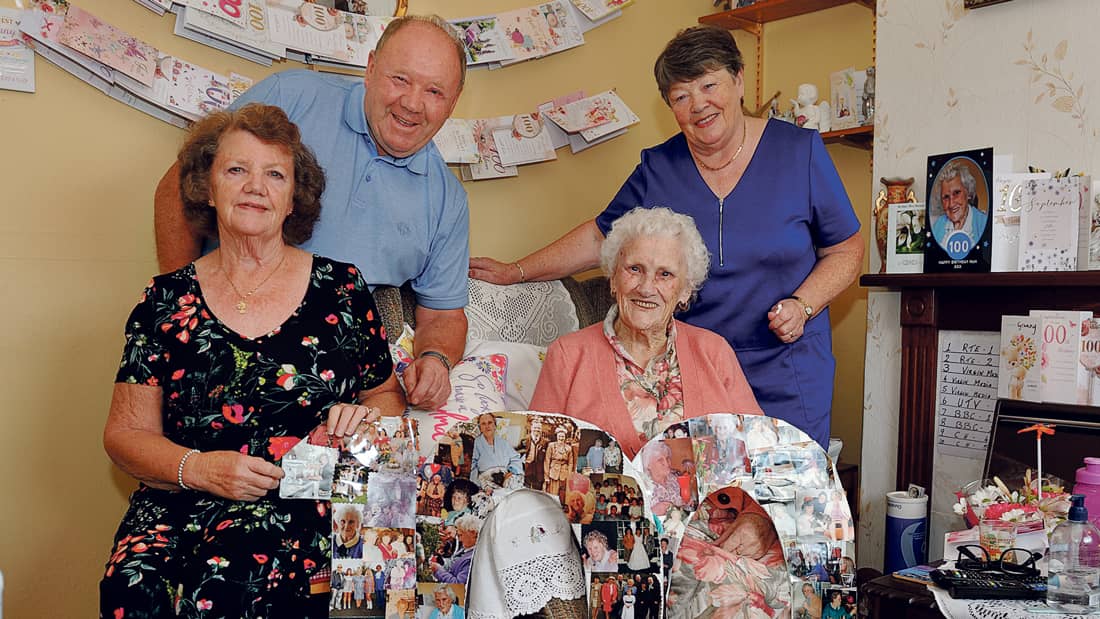 Molly is touched by love and generosity on her 100th birthday | Echo.ie