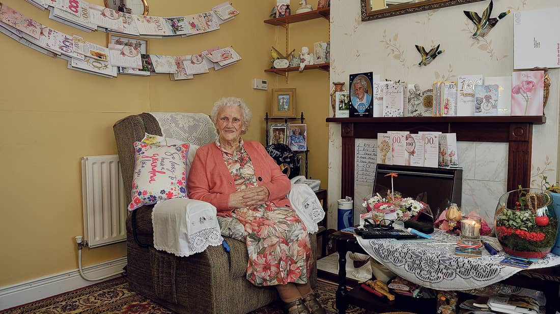 Molly is touched by love and generosity on her 100th birthday | Echo.ie