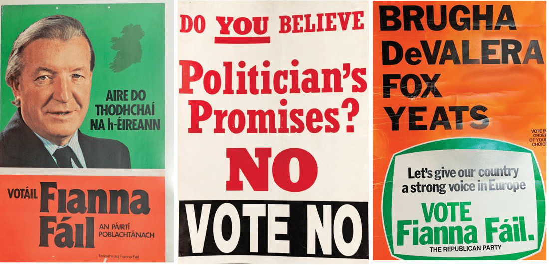 The Collectors: Irish political leaflets dating back to the historic ...
