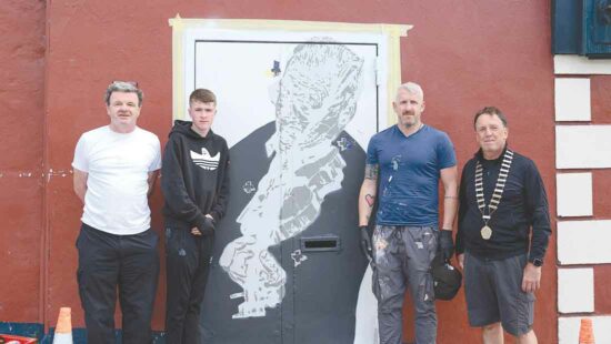 Mural memento to celebrate memory of local trad musician | Echo.ie
