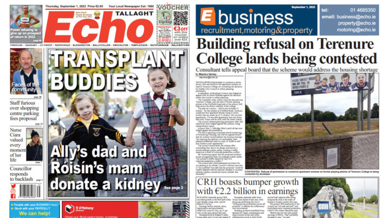 The Echo Newspaper, September 1, 2022 Tallaght Edition | Echo.ie