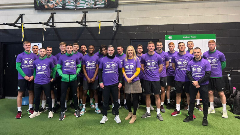 Hoops players in five-a-side for Recovery Month cause | Echo.ie