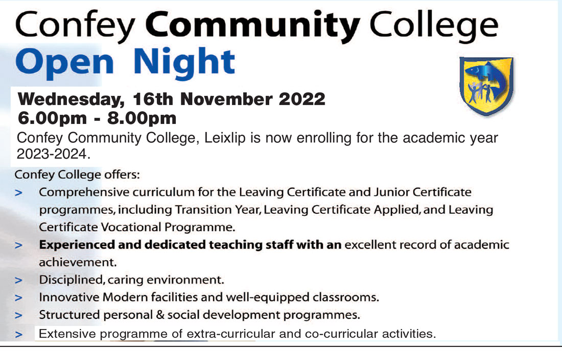 School Open Night: Confey Community College Leixlip | Echo.ie