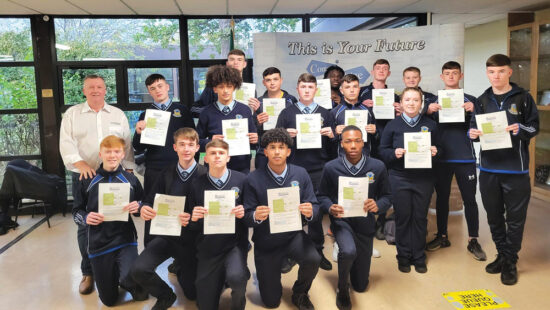 Old Bawn Community School students complete Safe Pass training | Echo.ie