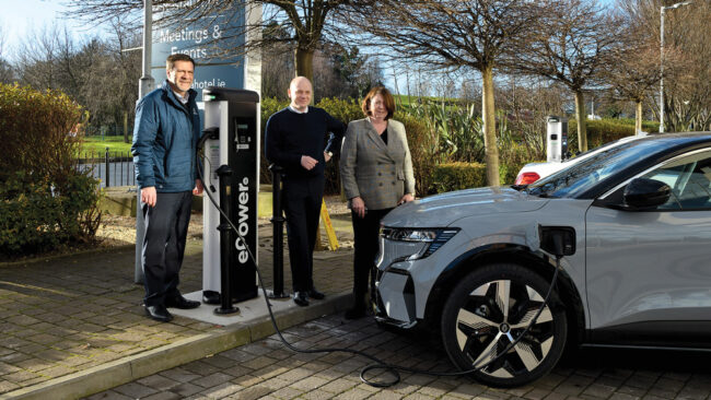 Plaza Hotel installs on-site electric epower car chargers | Echo.ie