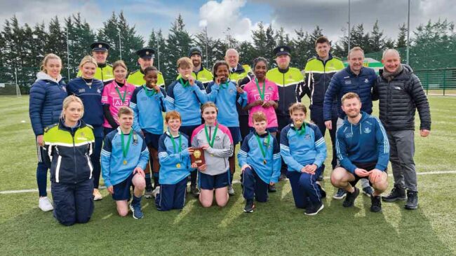 Children have a ball at garda GAA schools blitz | Echo.ie