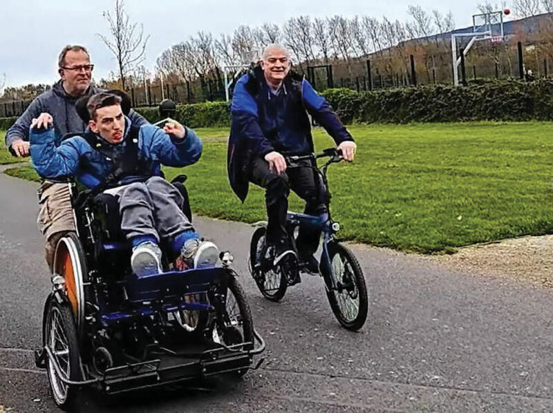 Wheelchair accessible bike is positive experience for Lorcan | Echo.ie