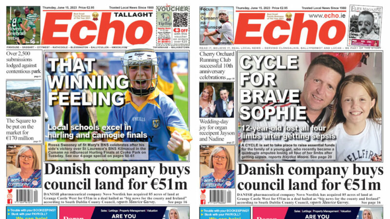 Th Echo Newspaper, June 15th, 2023 - West Edition | Echo.ie