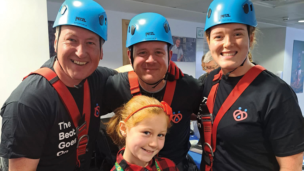 GAA members abseil off the roof of Croker to raise funds for Heart ...