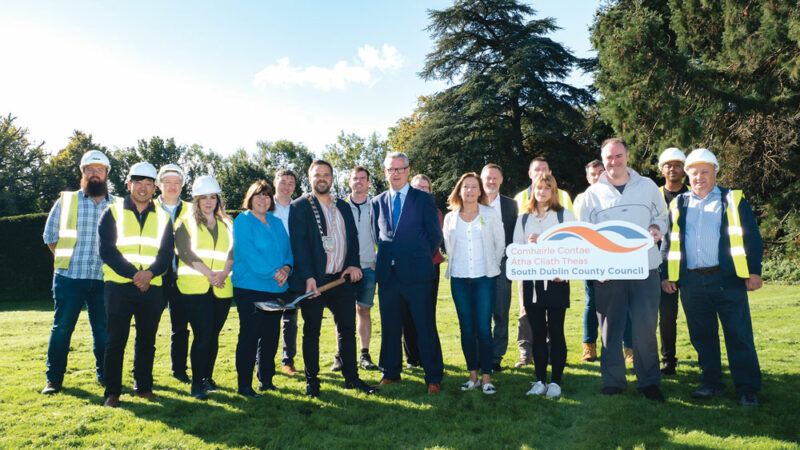 Corkagh Park €5m booster begins with turning of the sod | Echo.ie