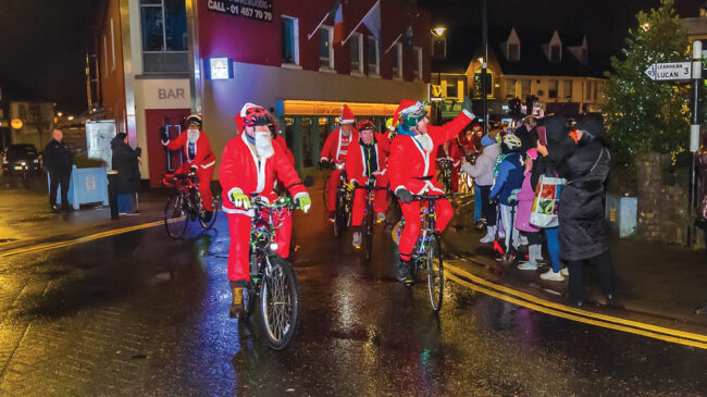 Santa Cycle Crew brave the elements and raise €47k | Echo.ie