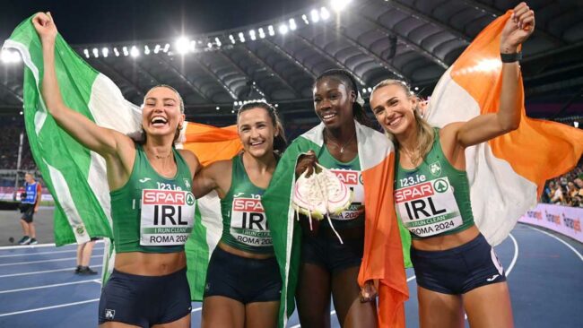 Rapid relay for Ireland as team secures sensational silver | Echo.ie